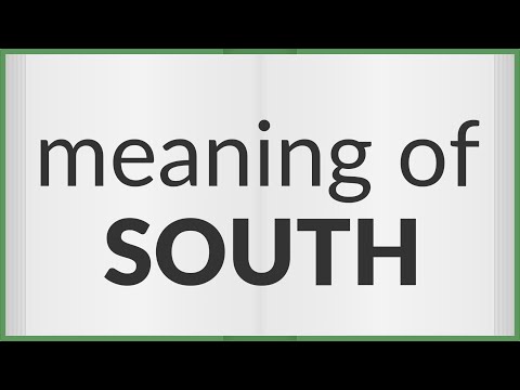 South | meaning of South