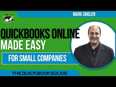 QuickBooks Online Made Easy For Small Companies