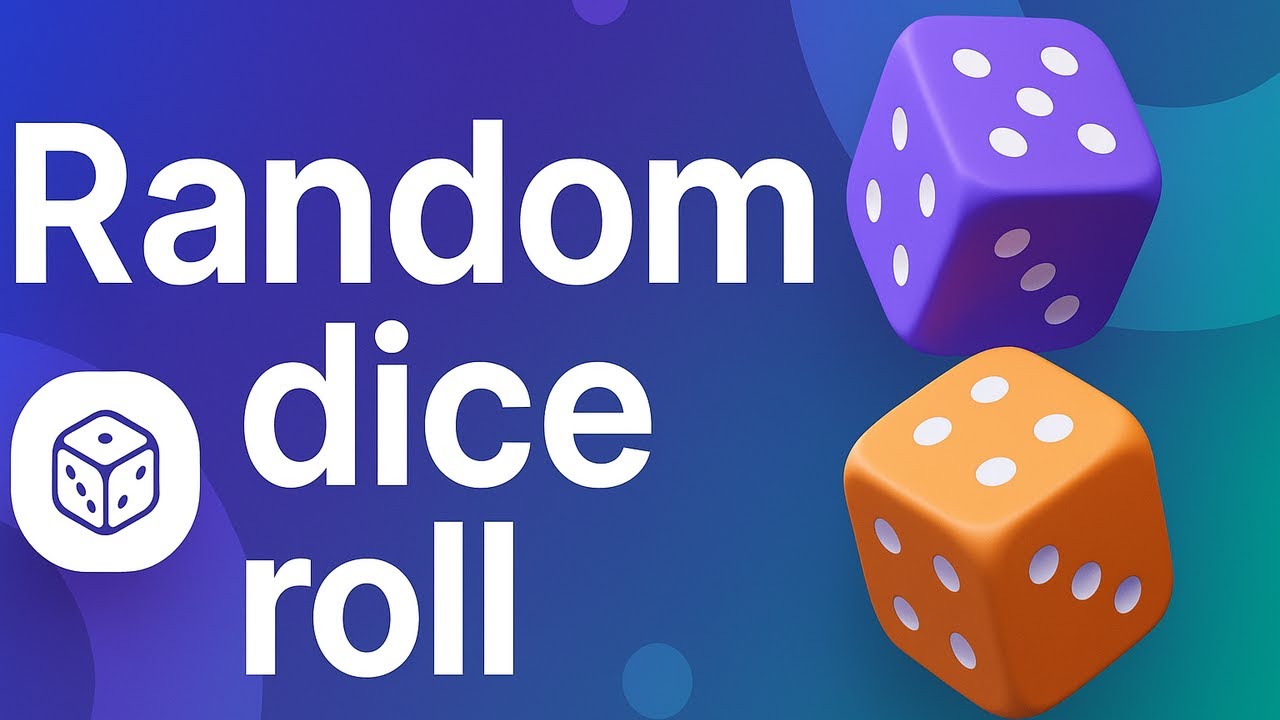 Random dice roll online (Free Tool)