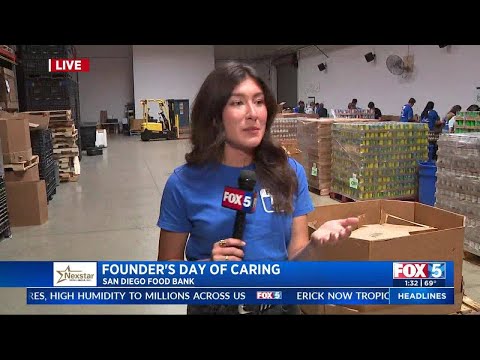 FOX 5/KUSI celebrate Nexstar's Founder's Day of Caring