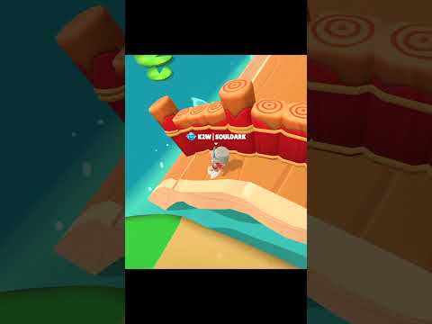 Jungle roll race battle! in stumble guys #stumbleguys #stumbleguyshighlights #trending