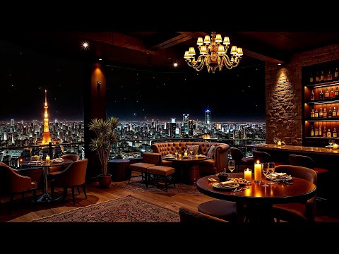 Tokyo Jazz Lounge 🎷 Romantic Exquisite Saxophone Music in Cozy Bar for Sleep and Chill
