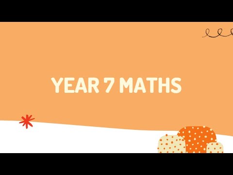 Year 7 maths: Highest common factor and lowest common multiple