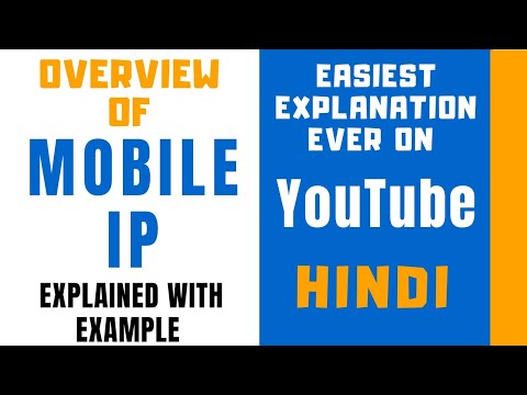 Overview Of Mobile IP ll Need Of Mobile IP Explained with Example in Hindi