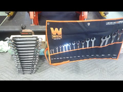 TEKTON combo wrench vs WEN,are they the same just rebranded,wow must watch episode (7)!