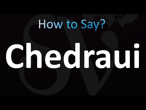 How to Pronounce Chedraui (correctly!)