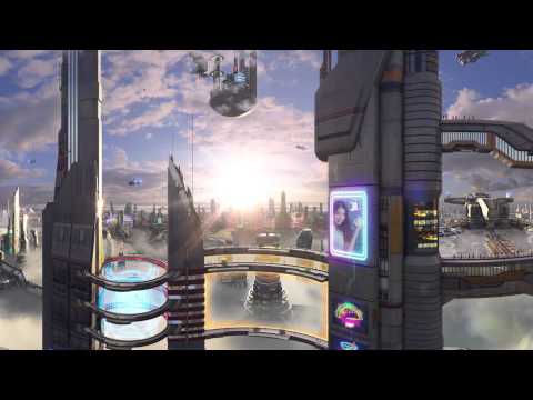 360 Concept Art : Sci-Fi City (4k)