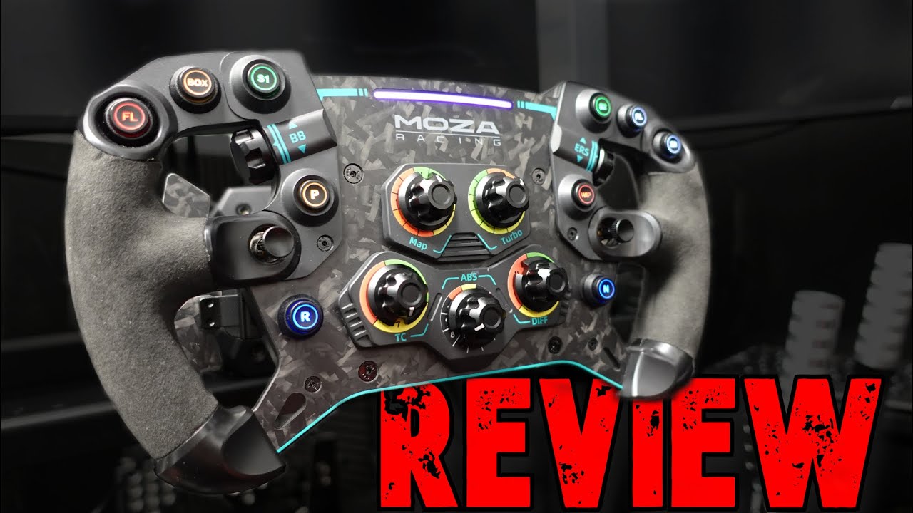 A Truly Awesome Sim Racing Wheel - Moza Racing GS Review