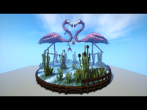 Valentine's Day Flamingo's Minecraft Map