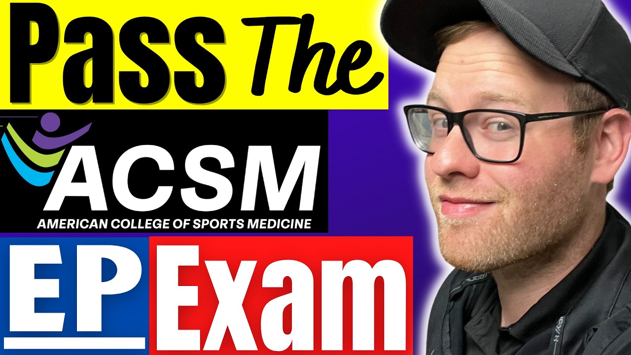 ACSM Exercise Physiologist Exam Review | Passing The ACSM EP Exam | ACSM EP Study Guide Free