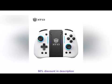 Latest Products You Must Know! NYXI Hyperion Ergonomic Design Wireless Game Controller White Gamep
