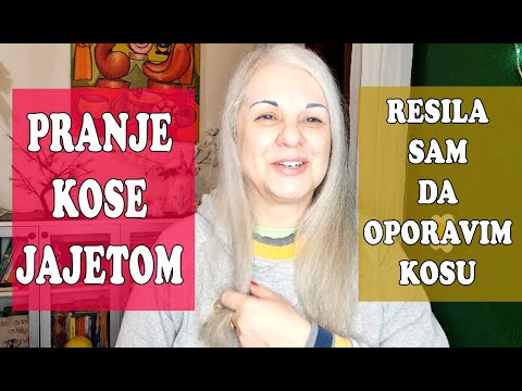 Pranje kose jajetom | Pokusavam da oporavim svoju kosu