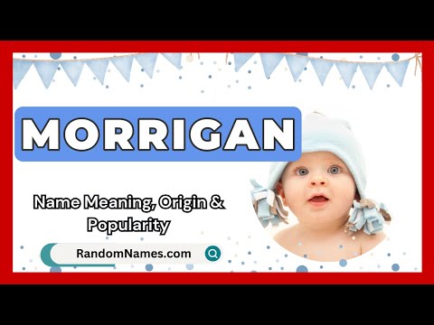 Morrigan - Baby Boy Name Meaning, Origin & Popularity - RandomNames.com