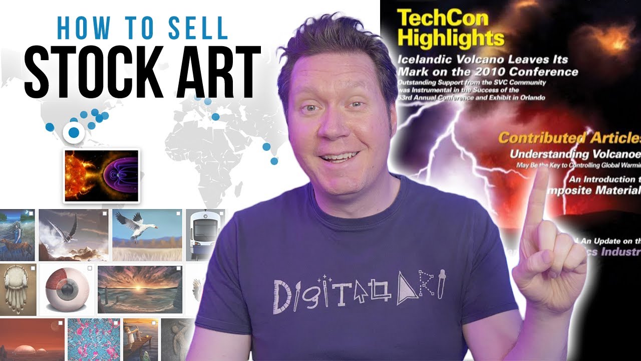 How to Sell Digital Art Online as Stock Illustrations
