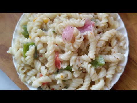 White sauce pasta at home| how to make white sauce pasta without cheese | pasta recipes