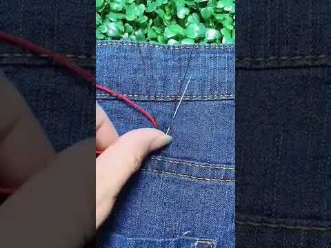 How to Hand Sew an Invisible Stitch ( Tutorial 9 )