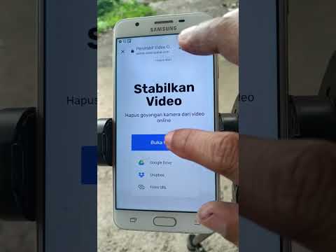 Stabilkan Video Tanpa Aplikasi #android #technology #electrical
