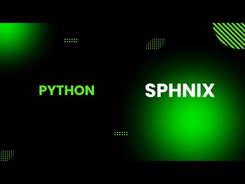 Python Documentation with Sphinx