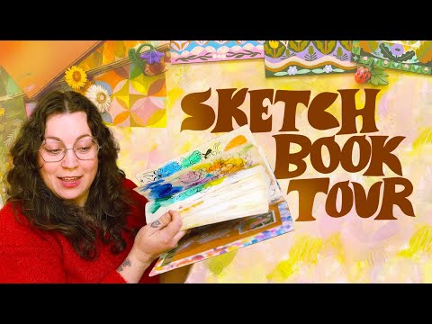 Massive Sketchbook Tour ✿ June 2024 - May 2025