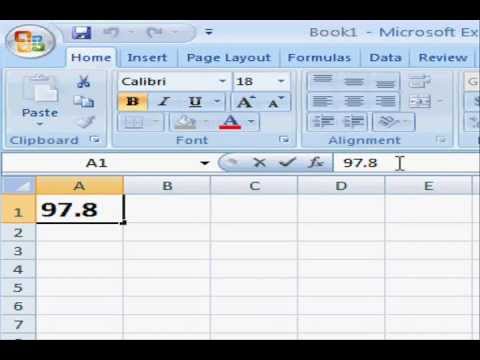 How to Insert the Degree Symbol in Microsoft Excel