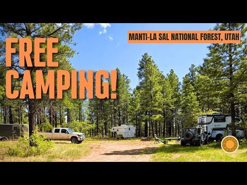 Manti-La Sal National Forest: Free Dispersed Camping Site!