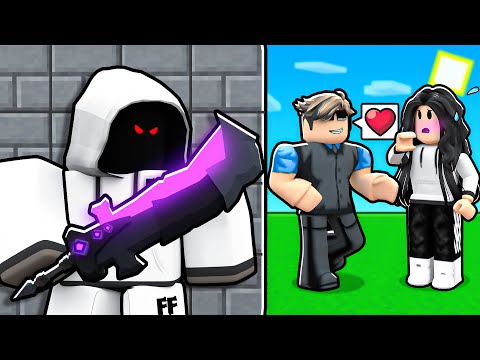 My BIGGEST FAN Tried To DATE My GIRLFRIEND, So I Did This.. (Roblox Bedwars)