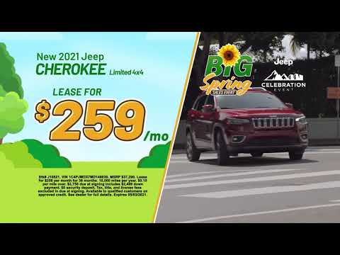 2021 Jeep Cherokee Lease Deals | Spring Sales Event | Station Chrysler Jeep