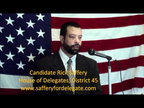 Candidate Rick Saffery Read US Constitution Part 3 Article 2 Sections 1 through 4