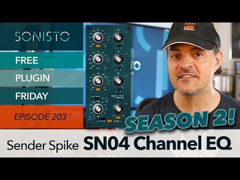 SONISTO Free Plugin Friday EP203: Sender Spike SN04-G Channel EQ