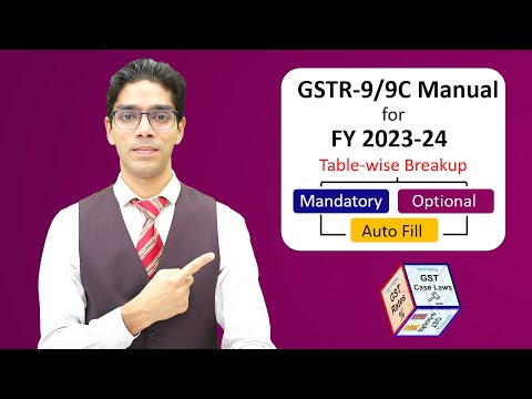 GSTR-9 and GSTR-9C Manual for FY 2023-24 with updated instructions ...