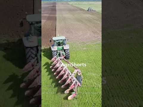 Plowing with John Deere