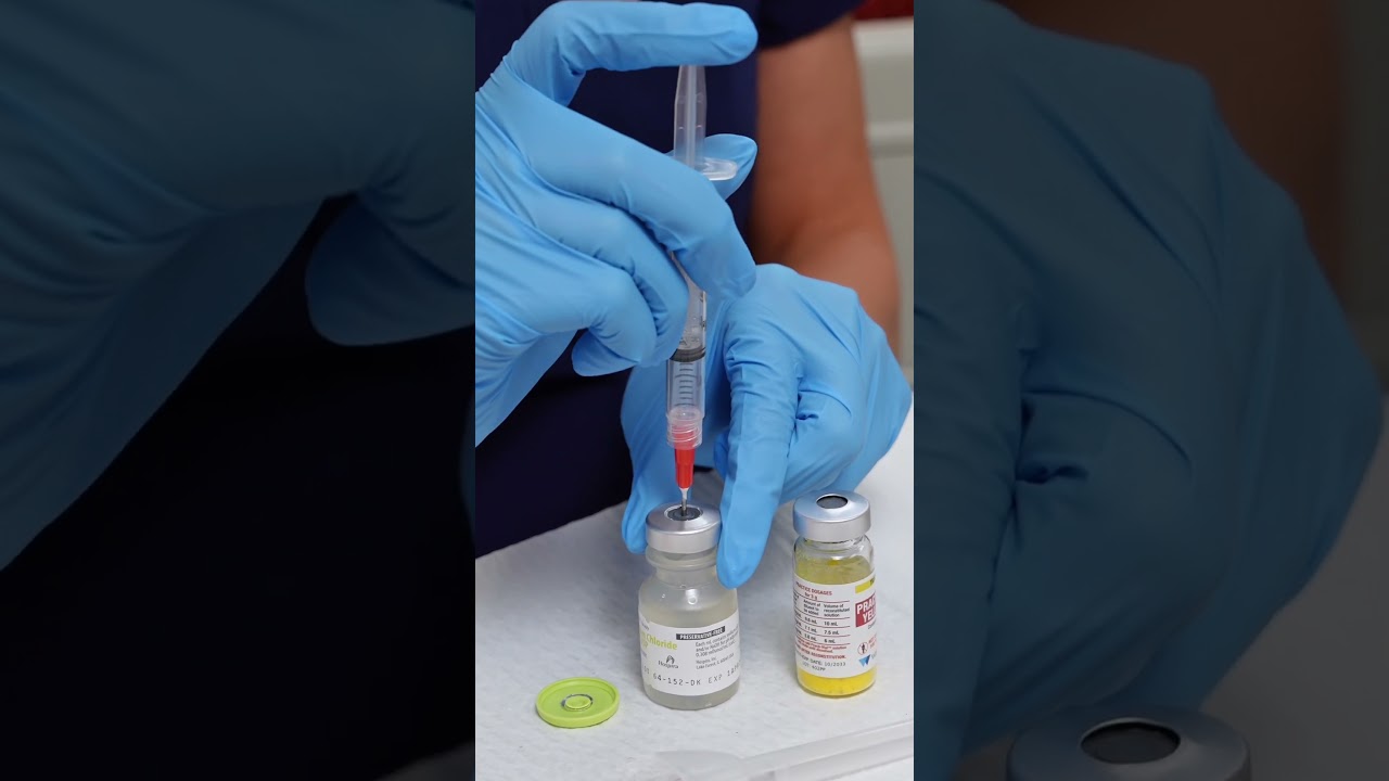 Drawing up medication! #medical #nursing