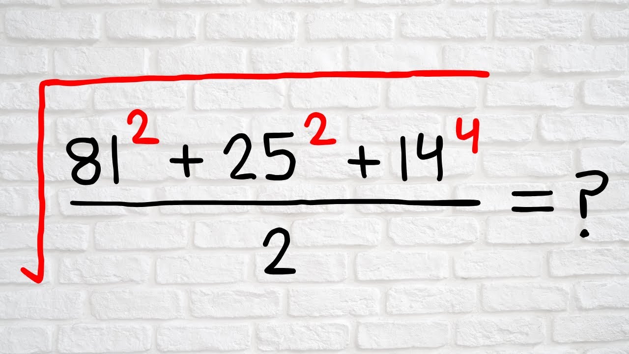 Germany | A Nice Square Root Algebra Simplification | Math Olympiad