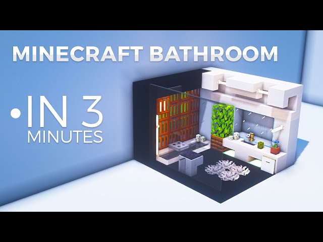 7 best Minecraft bathroom designs