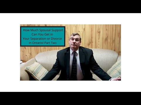 The Truth About How Much Spousal Support You Can Get in Ontario!