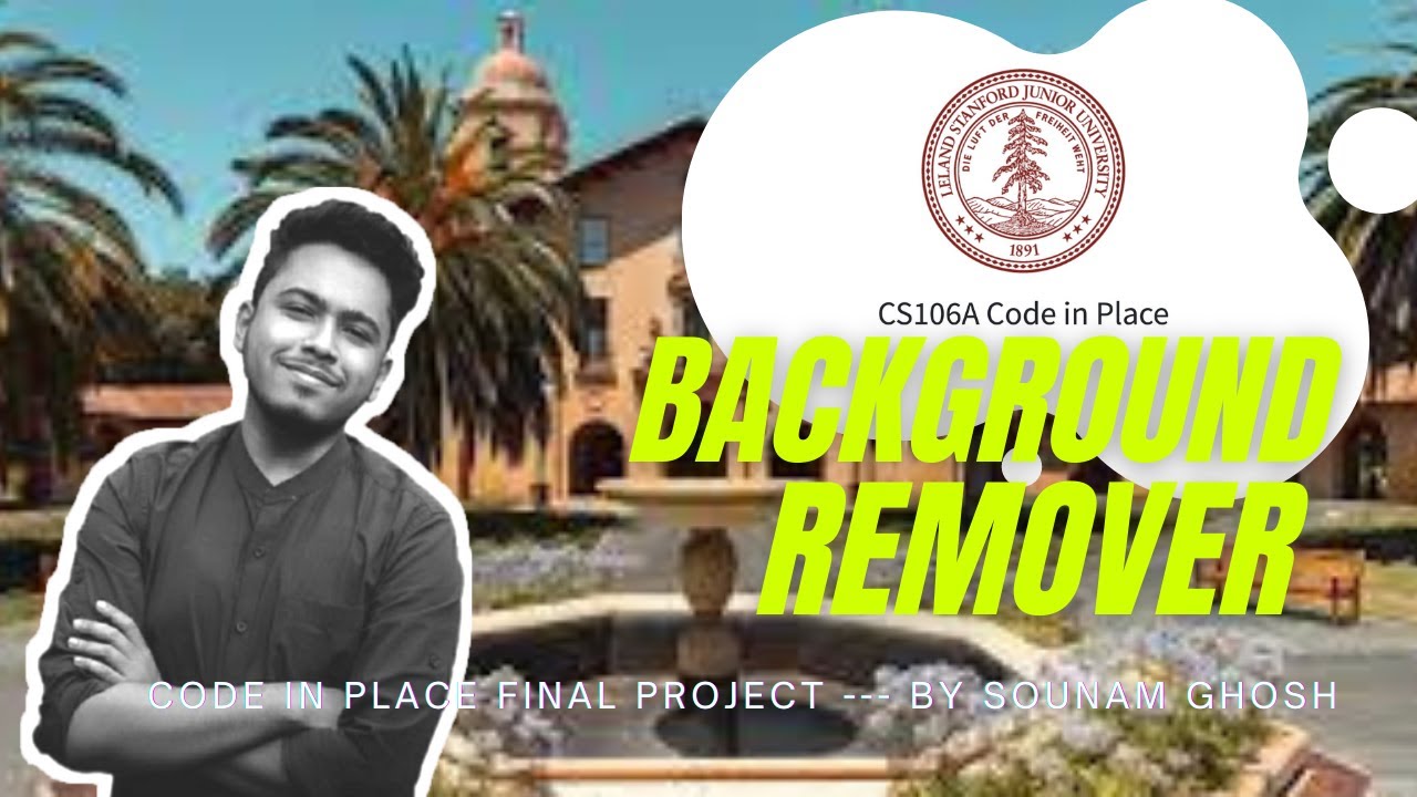 Background Remover for profile picture using Opencv