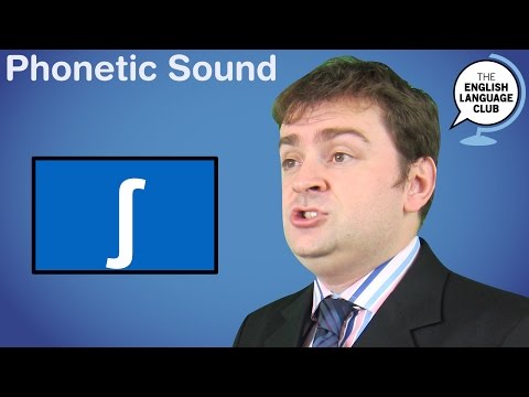 The /ʃ/ Sound