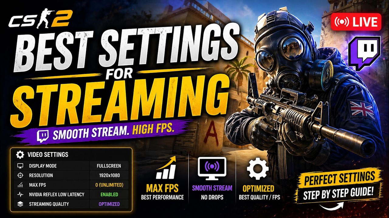 You NEED This CS2 Settings Before Streaming! How to Livestream (Beginner Tutorial)