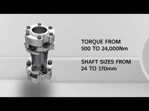 R+W’s model LP3 Precision Disc Pack Coupling