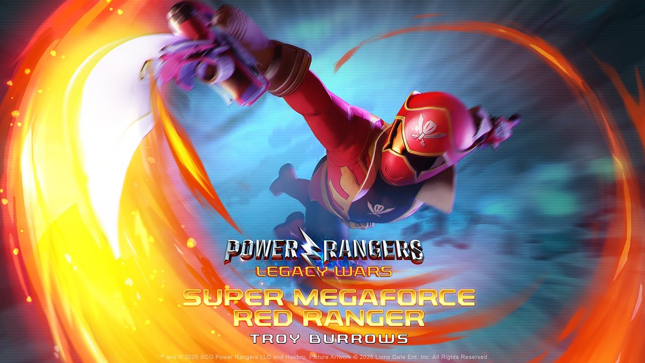 Troy Burrows - Super Megaforce Red Ranger | Official Moveset | Power Rangers: Legacy Wars