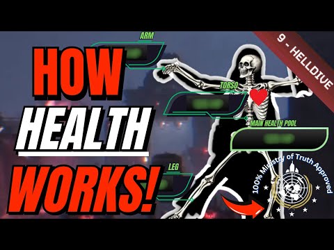 How HEALTH Works in Helldivers 2
