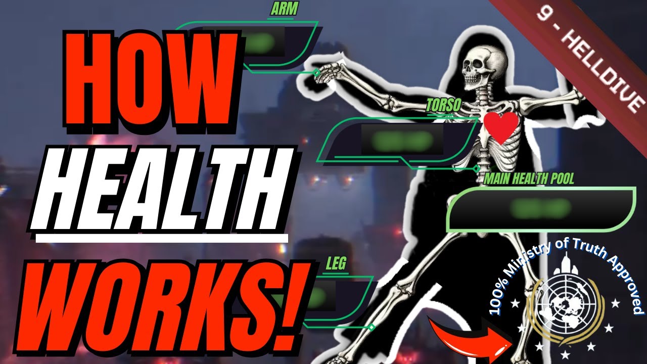 How HEALTH Works in Helldivers 2