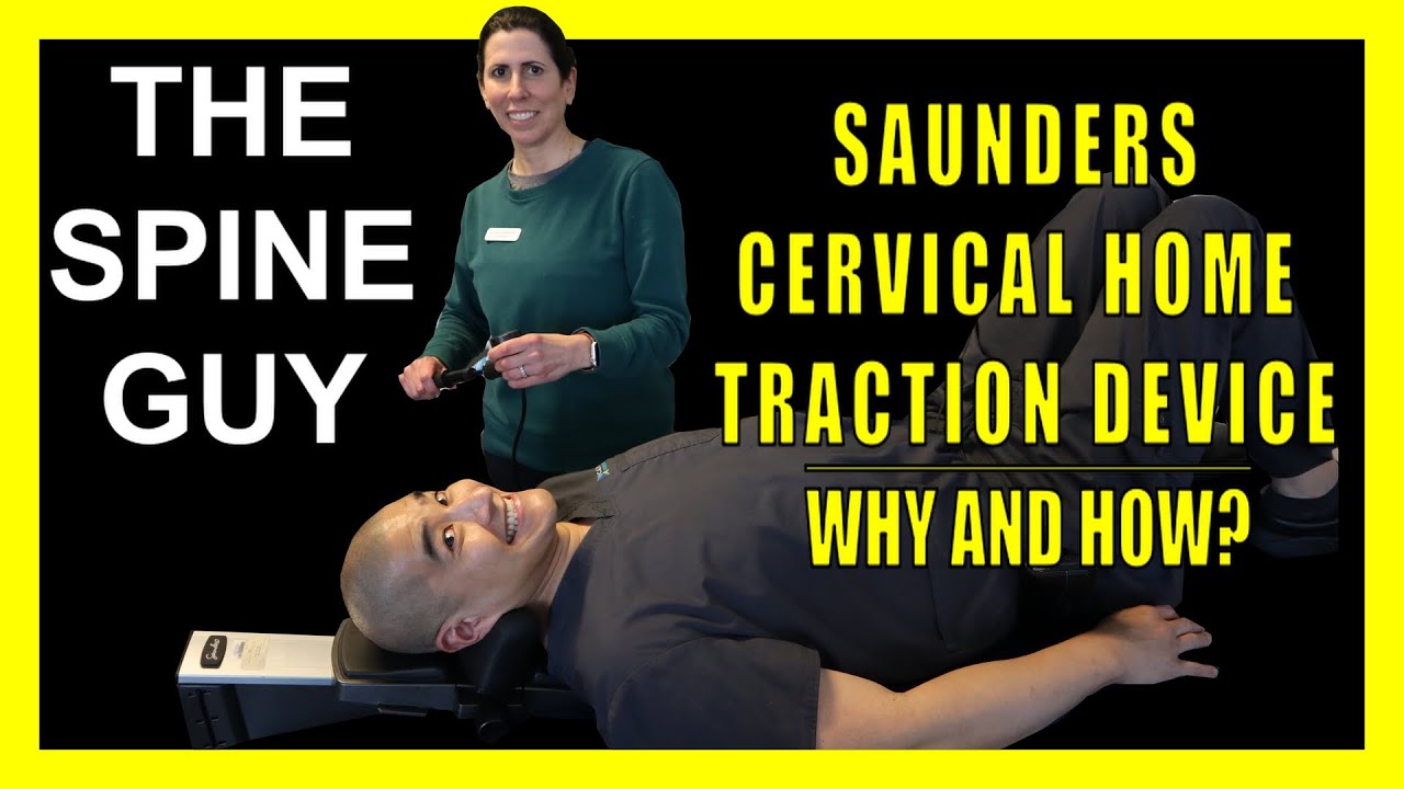 How to use the Saunders Home Cervical Traction Device for a pinched nerve.