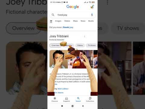 google tricks part 1 friends joey trick