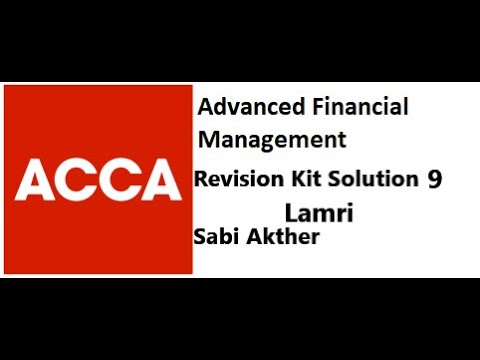 AFM Revision Kit Solution 9 Lamri