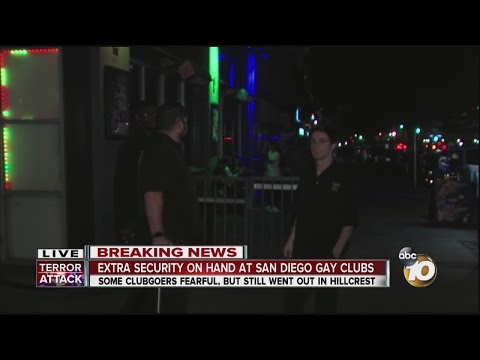 Extra security on hand at San Diego gay clubs