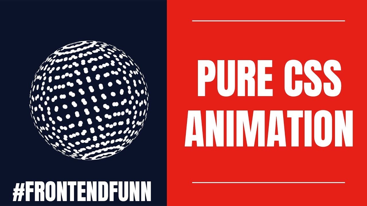 Pure CSS Sphere Loading Animation - web development
