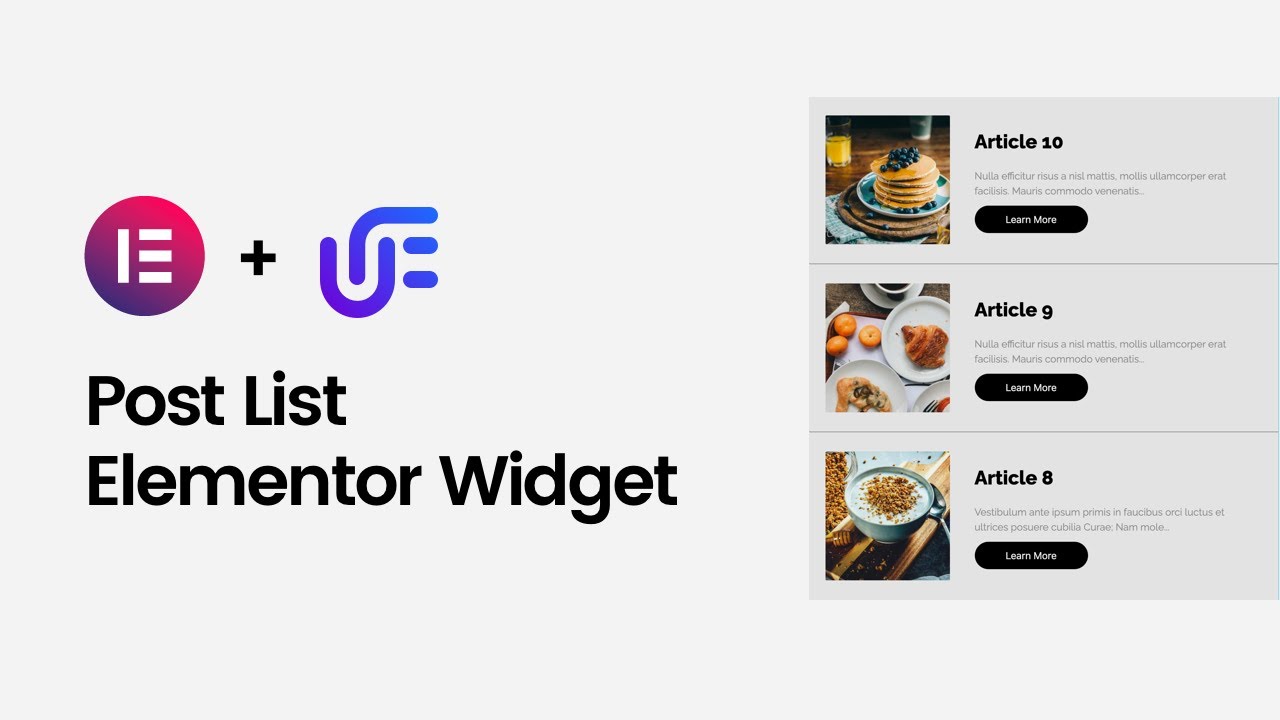 Post List Widget for Elementor