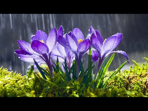 12 Hours of Relaxing Music - Sleep Music with Rain Sound, Piano Music for Stress Relief (Angeline)