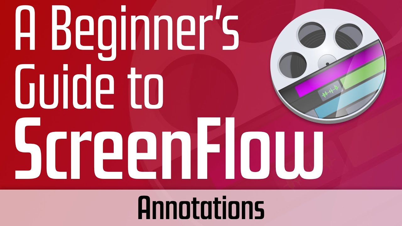 Simple Annotations in ScreenFlow